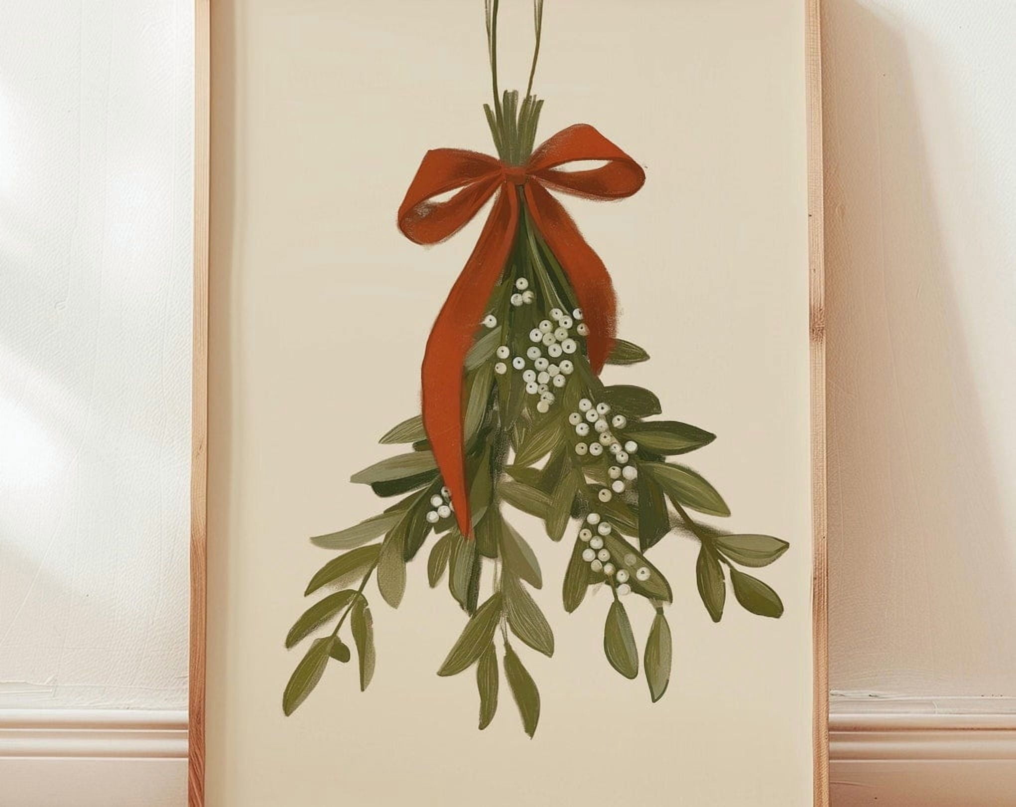 Miluva Coquette Mistletoe Holiday Hosting Decor With Decor Indoor ...