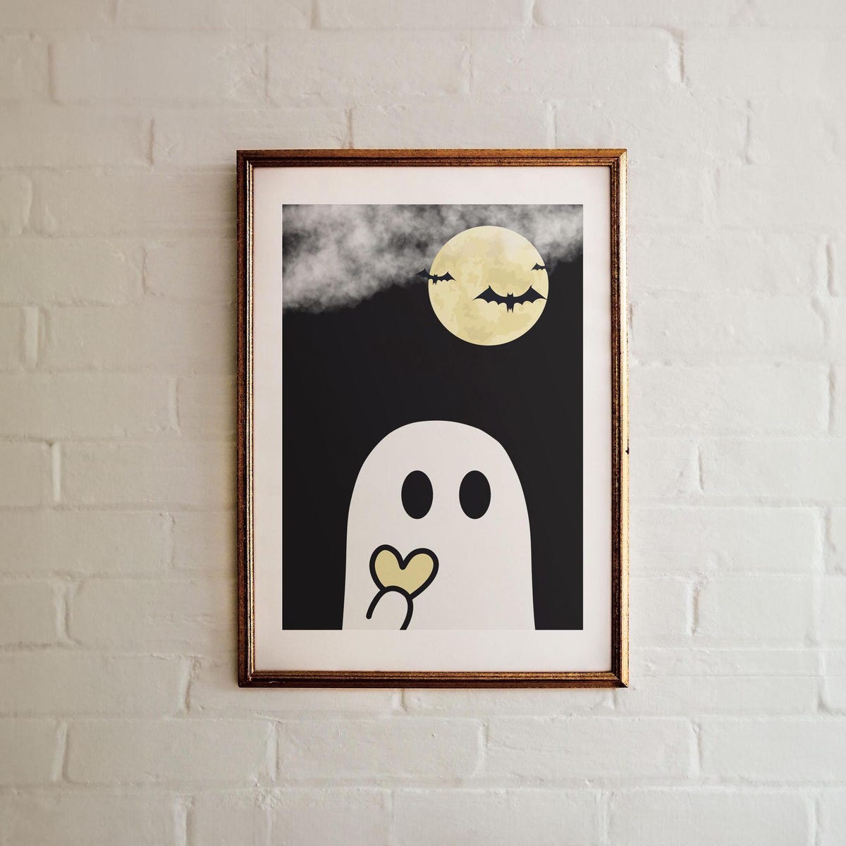 Miluva Cute ghost halloween for kids room adorable spooky season decor ...