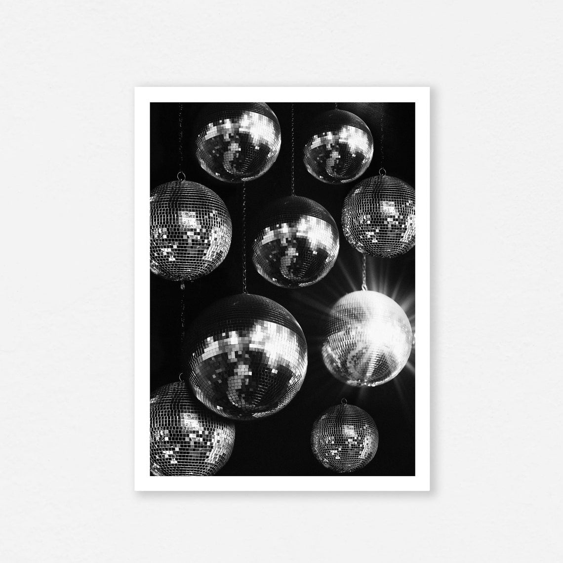 Miluva Disco Ball Print, Disco Print, Trendy All Art, Preppy Bar Cart ...