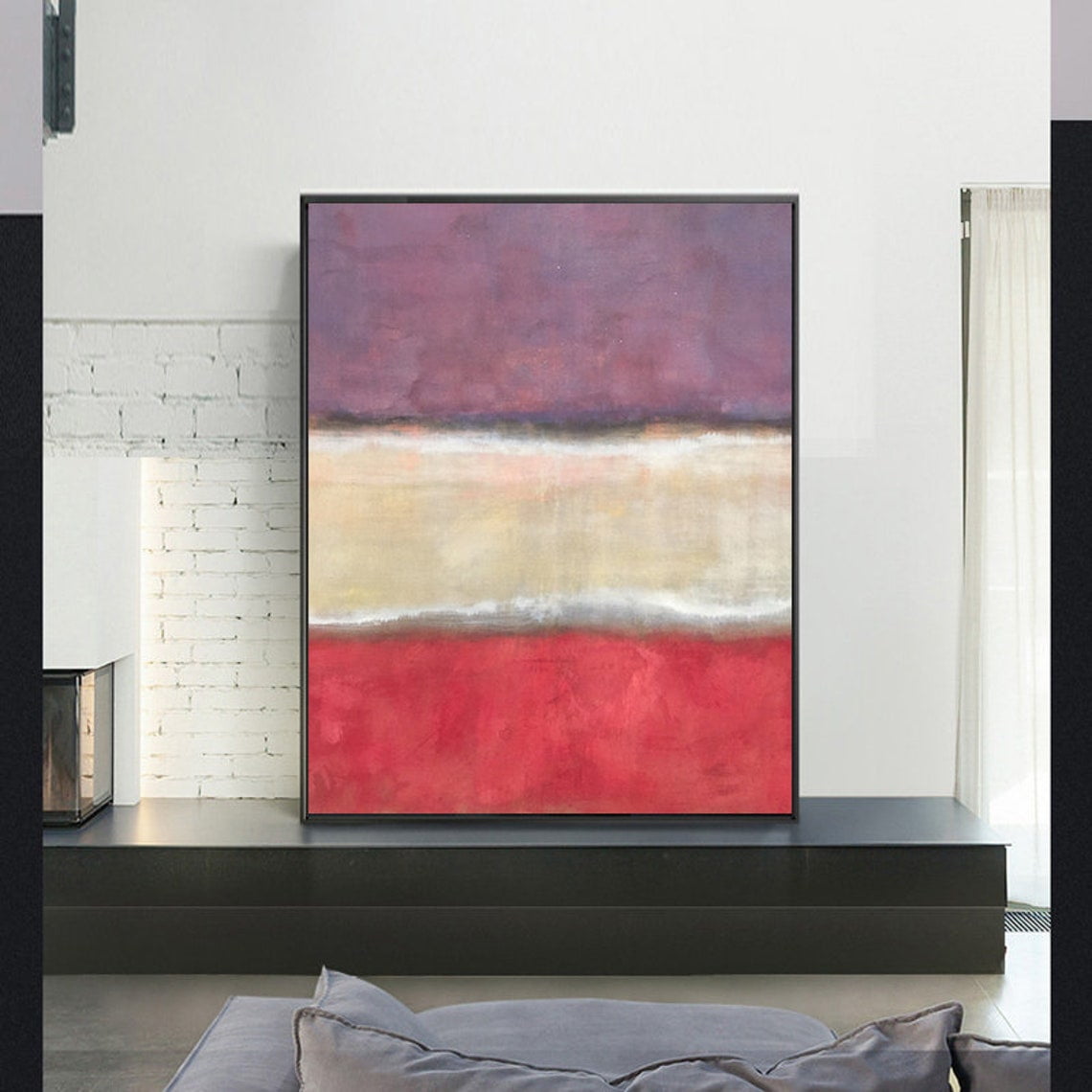 Miluva Edlisneeson Collection-Mark Rothko,Rothko Art Poster,Home Office ...
