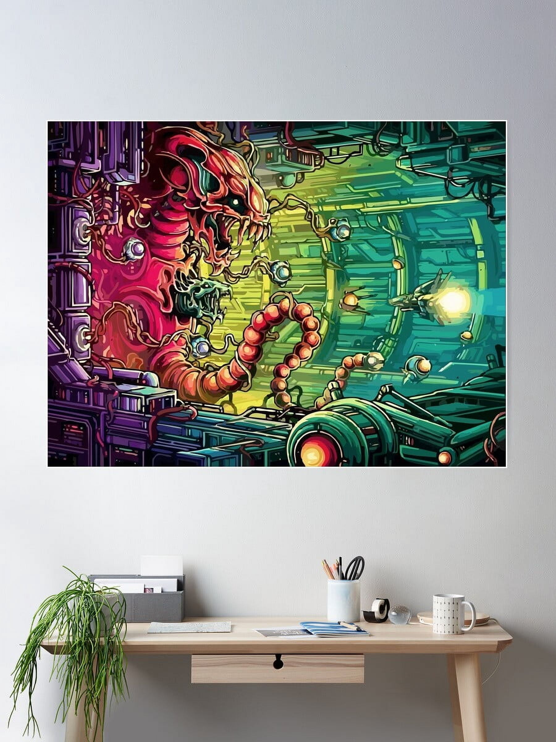 Miluva Epic Video Games Poster Wall Art, Modern Wall Decor For Living ...