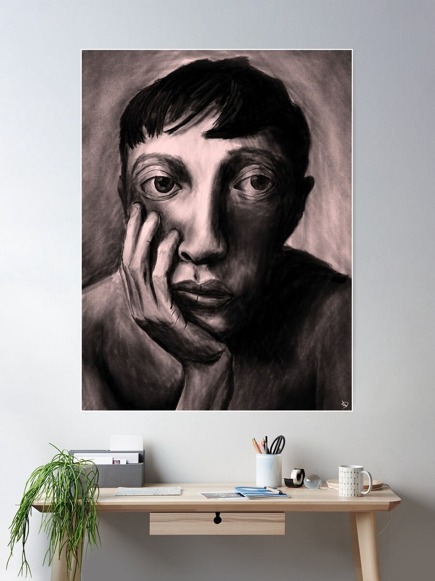 Miluva Everything & Nothing Poster Wall Art, Modern Wall Decor For ...