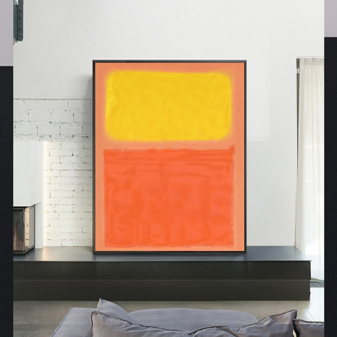 Miluva Exhibition Poster-Mark Rothko,Rothko Art Poster,Home Office ...