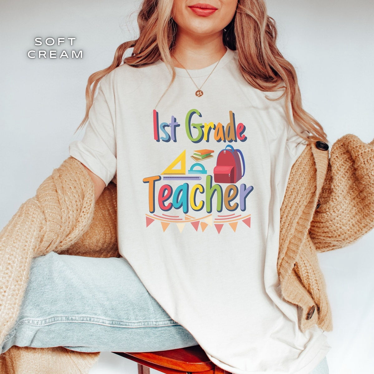 Miluva First Grade Teacher Shirt, 1St Grade Teacher Shirt, New Teacher ...