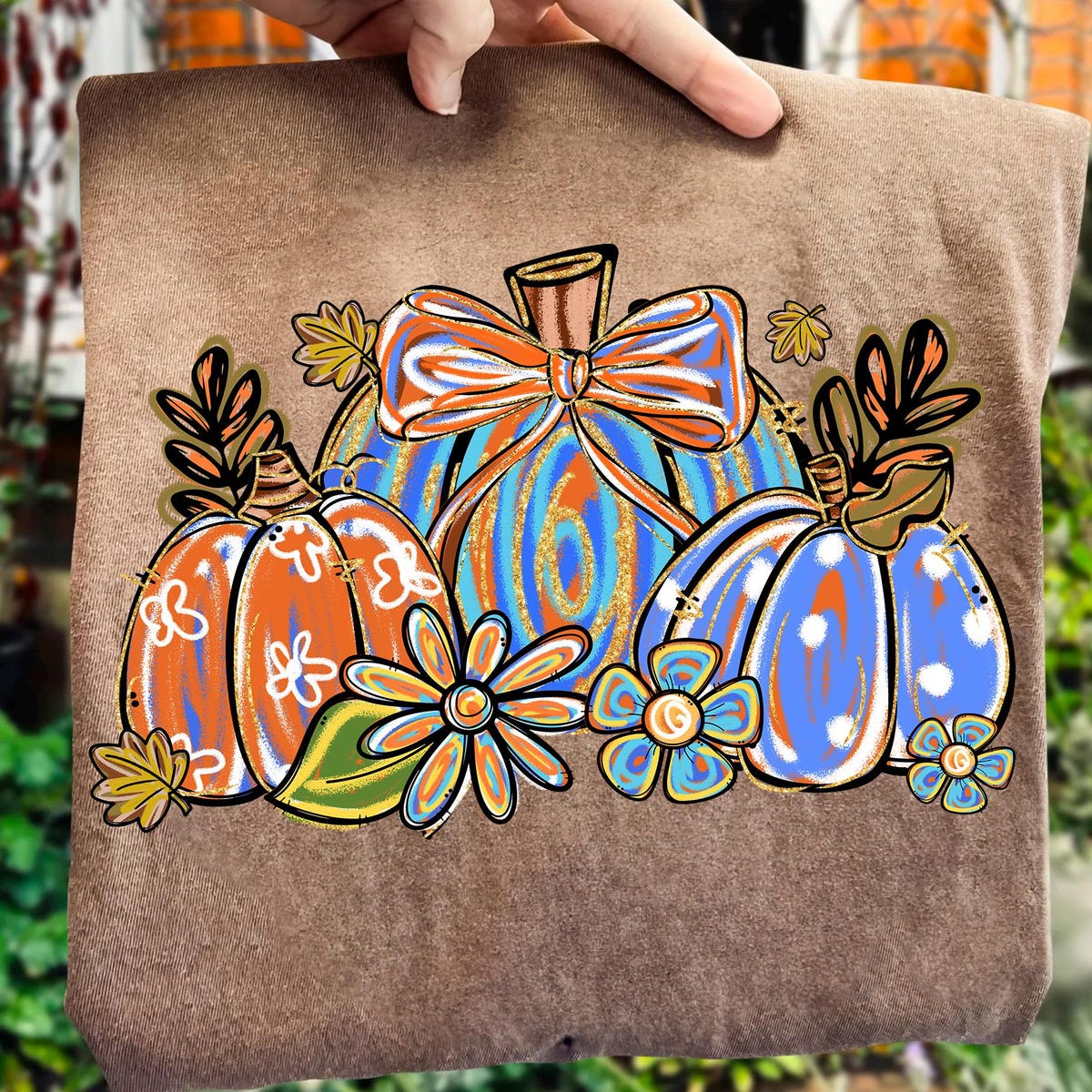 Miluva Floral Fall Pumpkin , Preppy Pumpkin Coquette , Glitter Pumpkin ...