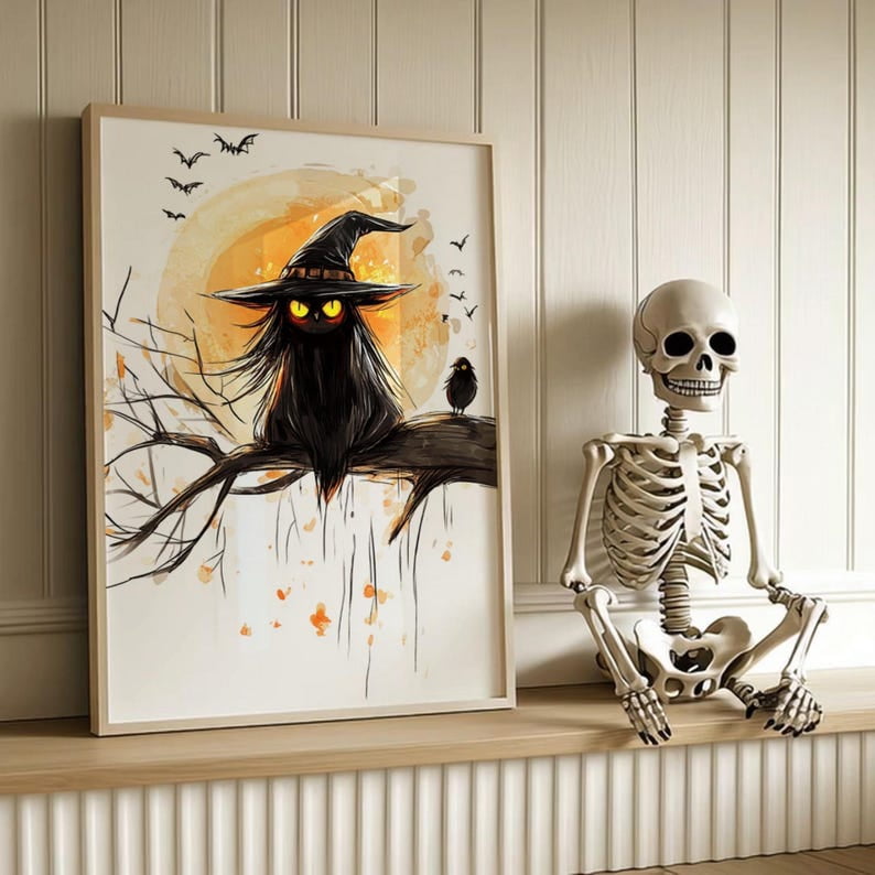 Miluva Frame mockup halloween – Iso frame mockup – Fall frame animated ...