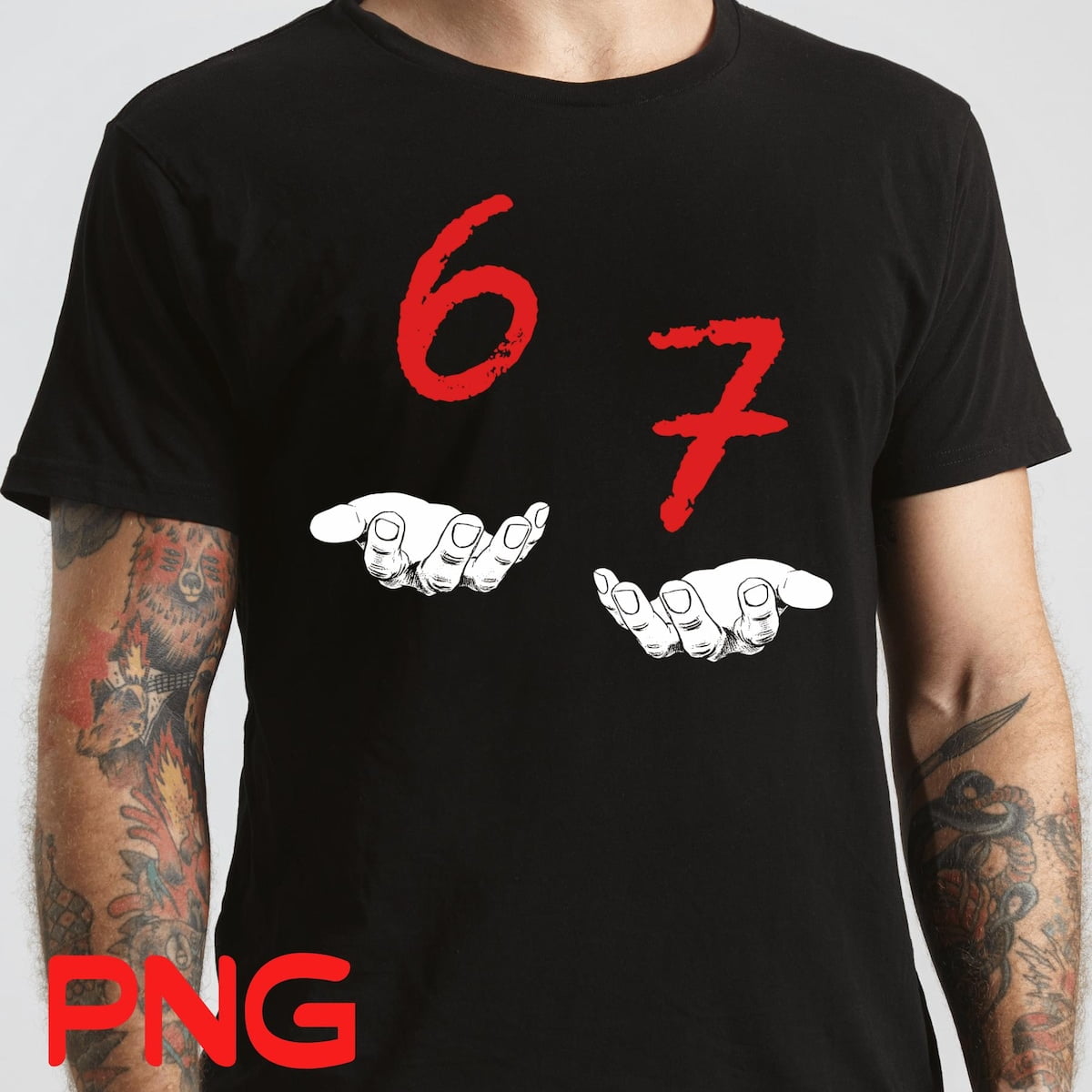 Miluva Funny 67 Hand Design: Gen Alpha Humor - Walmart.com