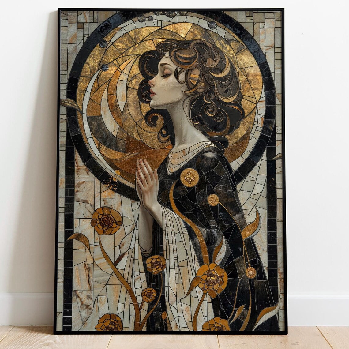 Miluva Goddess Lada Art Nouveau Print, Slavic Goddess Of Love, Beauty ...