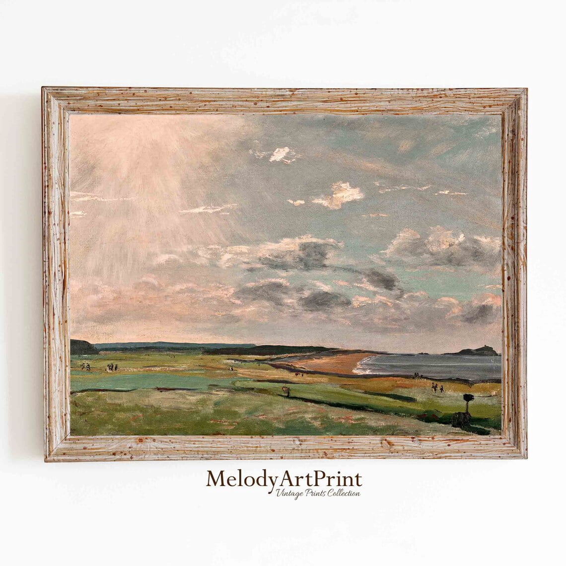 Miluva Golf Art Landscape Fathers Day Gift Idea Vintage Golf Gifts For ...