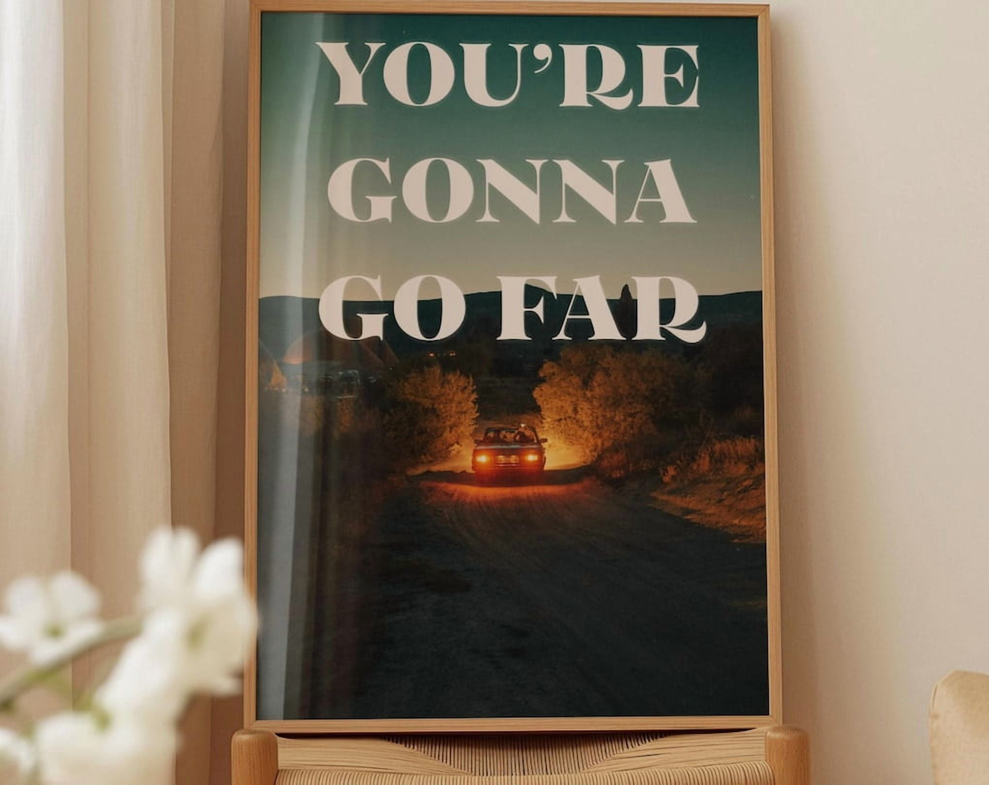 Miluva You'Re Gonna Go Far Poster Wall Art Modern Art Print Modern Wall ...