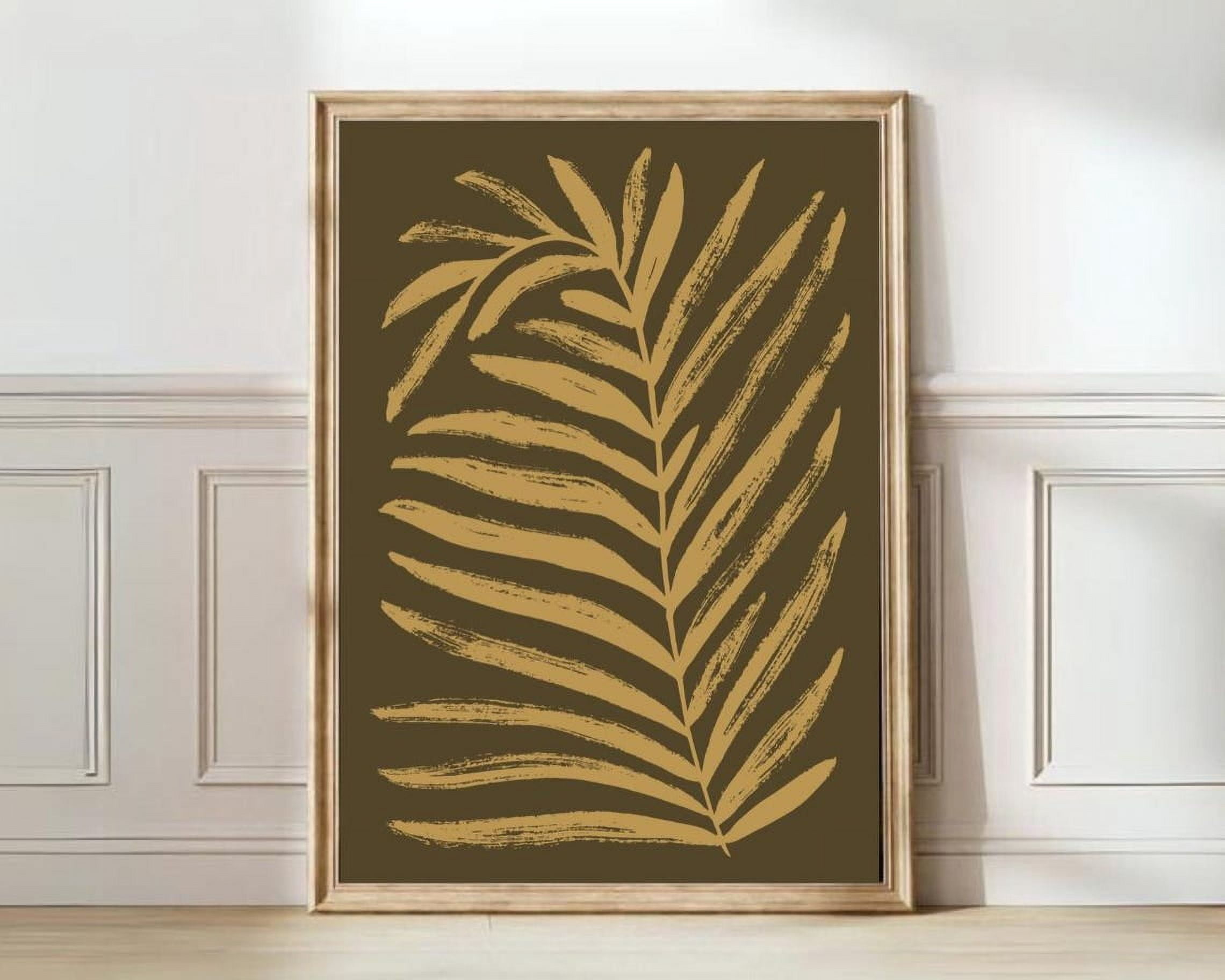 Miluva Green Botanical Print Mid Century Print Fern Print Green ...