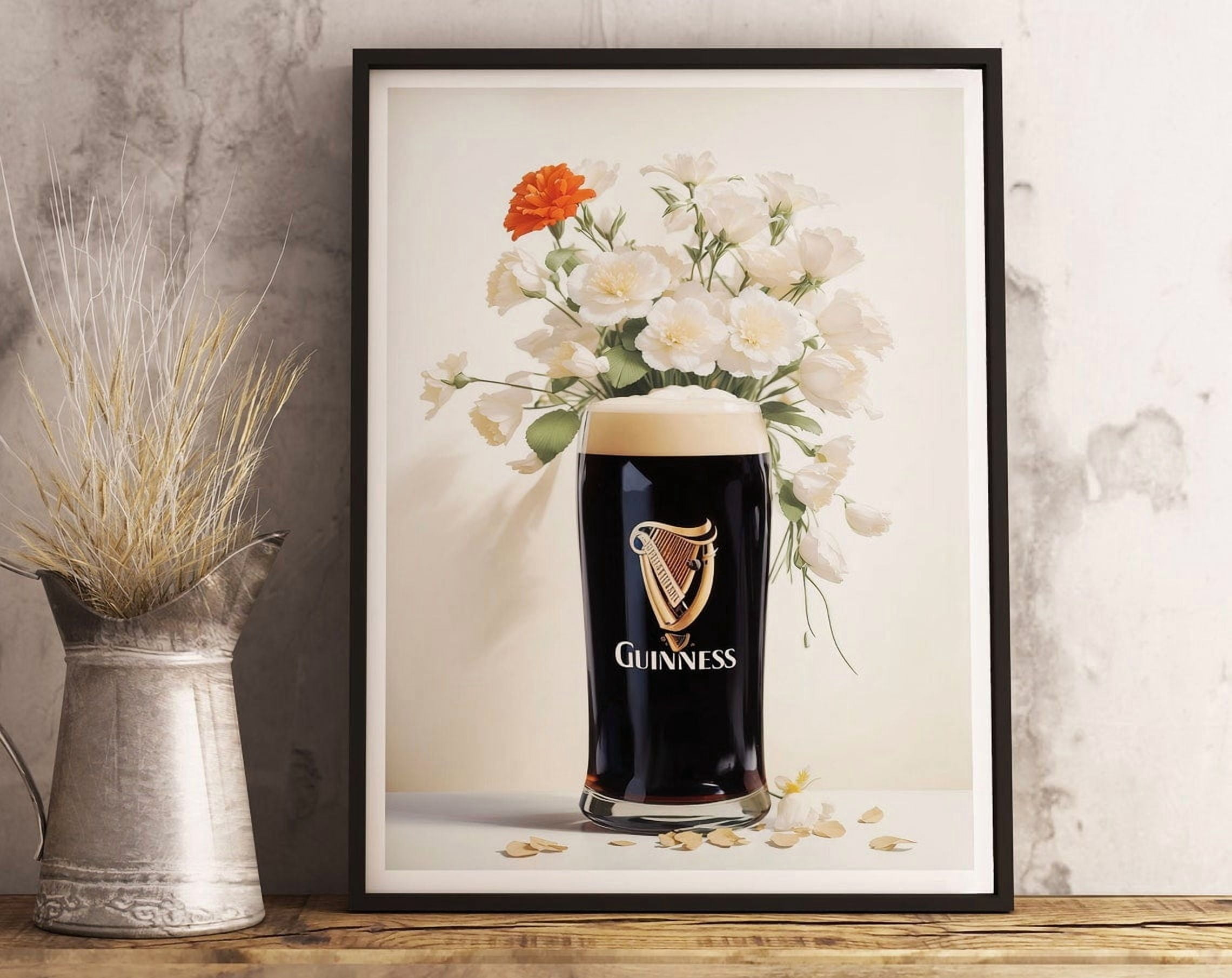 Miluva Guinness Digital Poster - Guinness Bauhaus Download - Vintage ...