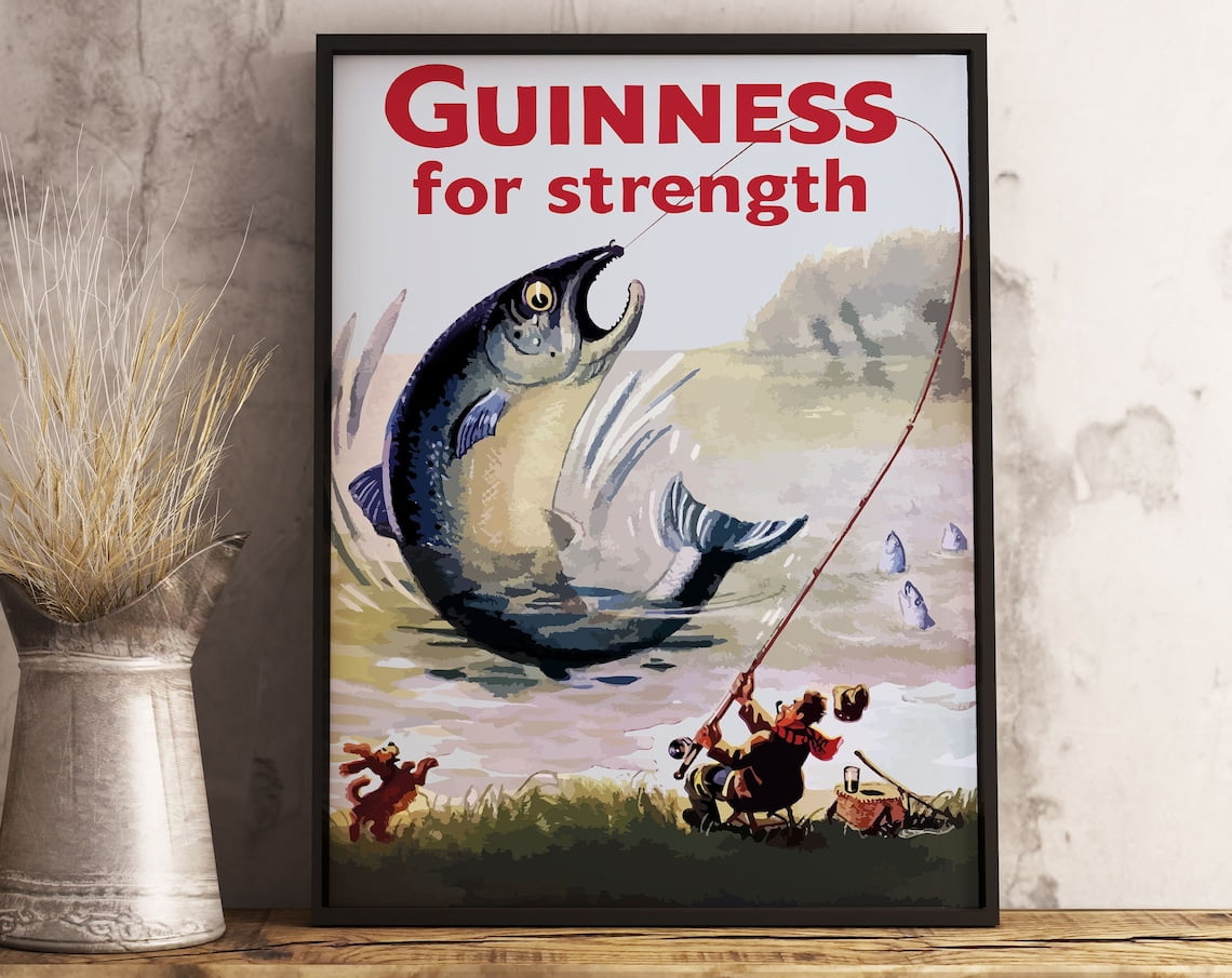 Miluva Guinness Digital Poster - Guinness For Strength Download - Bar ...