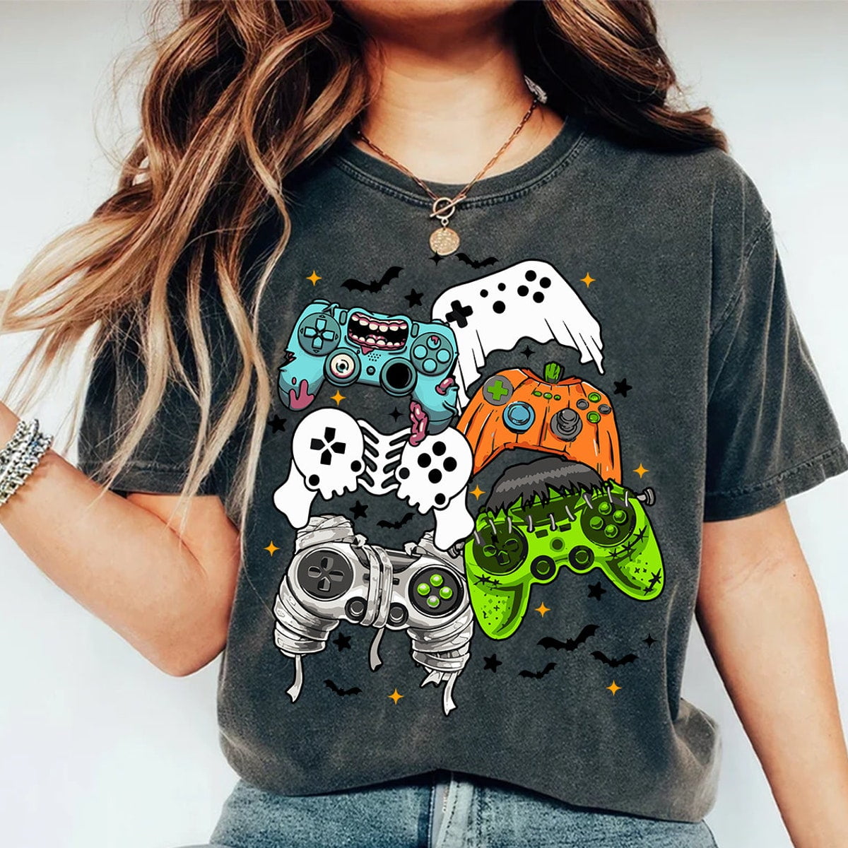 Miluva Halloween Skeleton Zombie Gaming Controllers Mummy Boys Kids ...