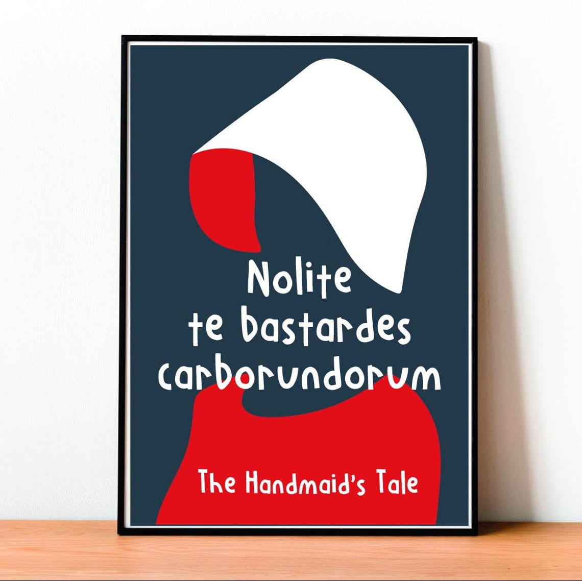 Miluva The Handmaid S Tale Poster, Dystopian Art, Feminist Art ...
