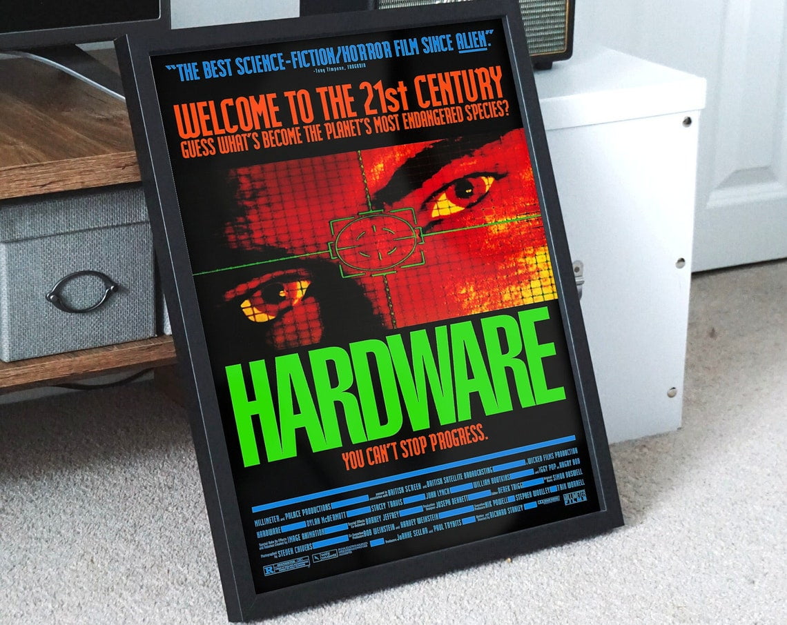 Miluva Hardware, 1990 British Science Fiction Horror Film, Digital File ...