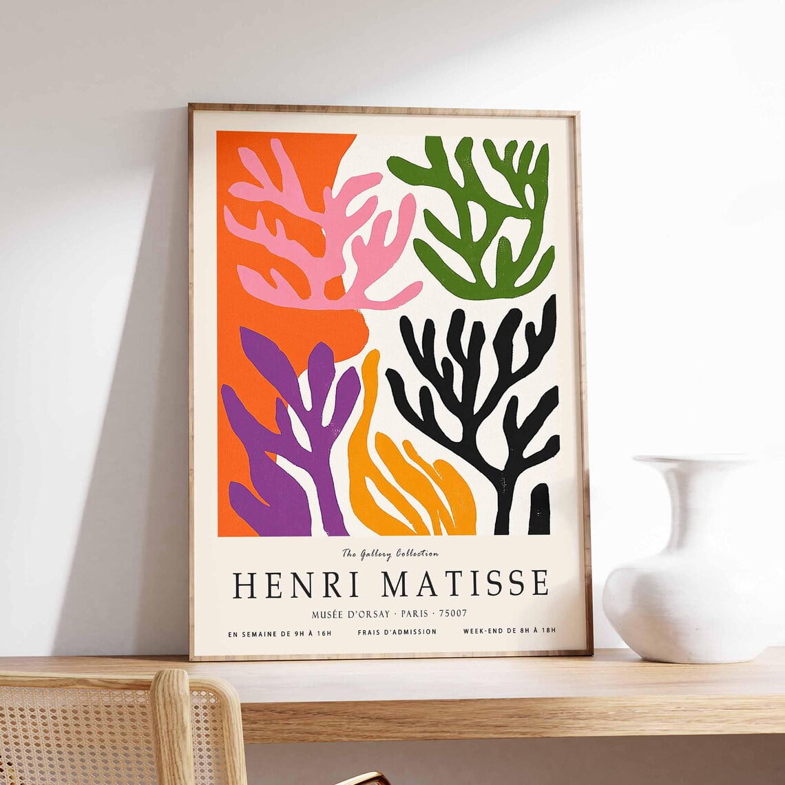 Miluva Henri Matisse Poster, Matisse Decor, Floral Wall Art, Boho Decor ...