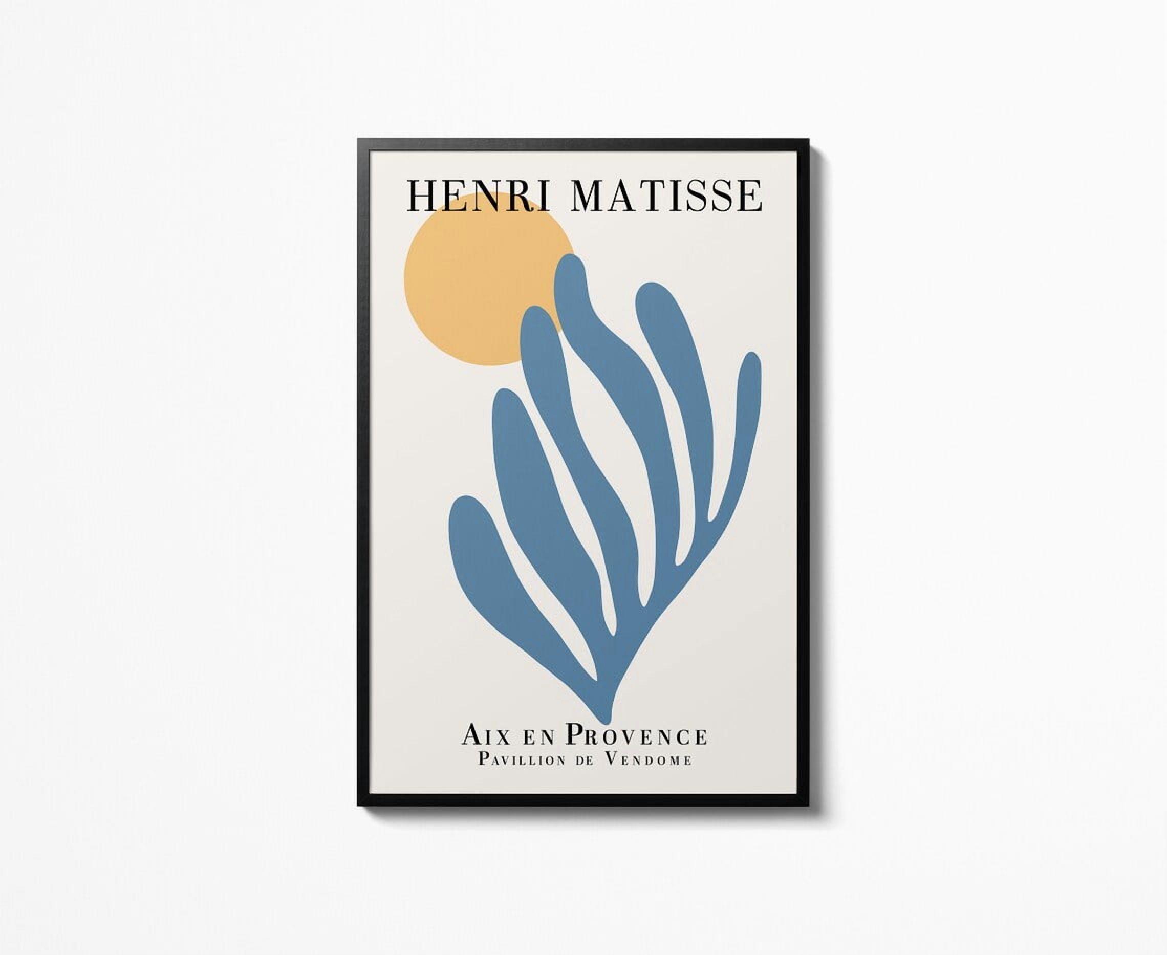 Miluva Henri Matisse Sun Art Exhibition Poster, Berggruen & Cie Matisse ...