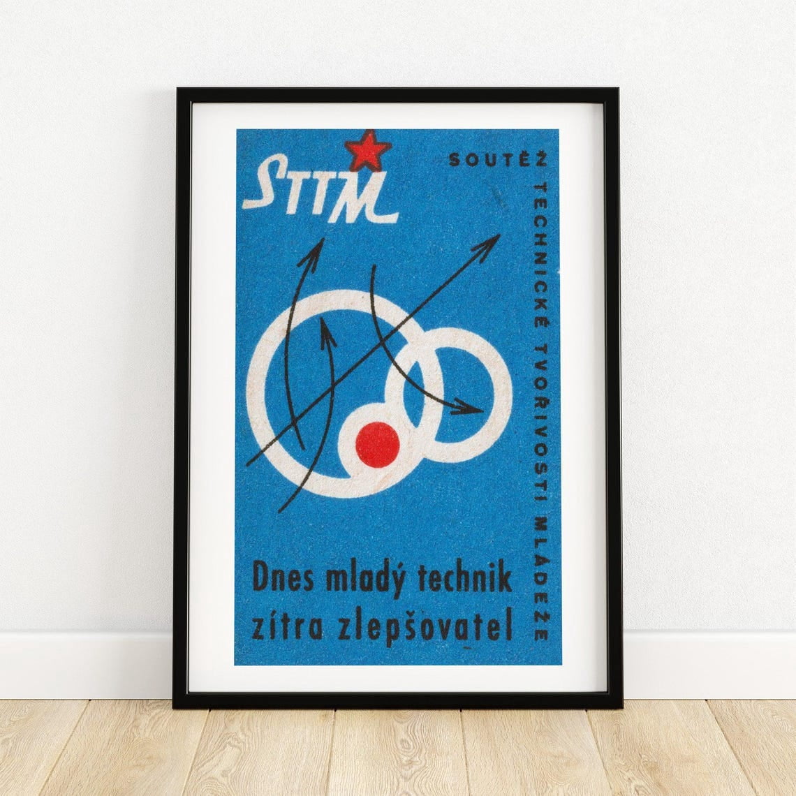 Miluva Innovation Tomorrow - Matchbox Print - Aesthetic Wall Art ...