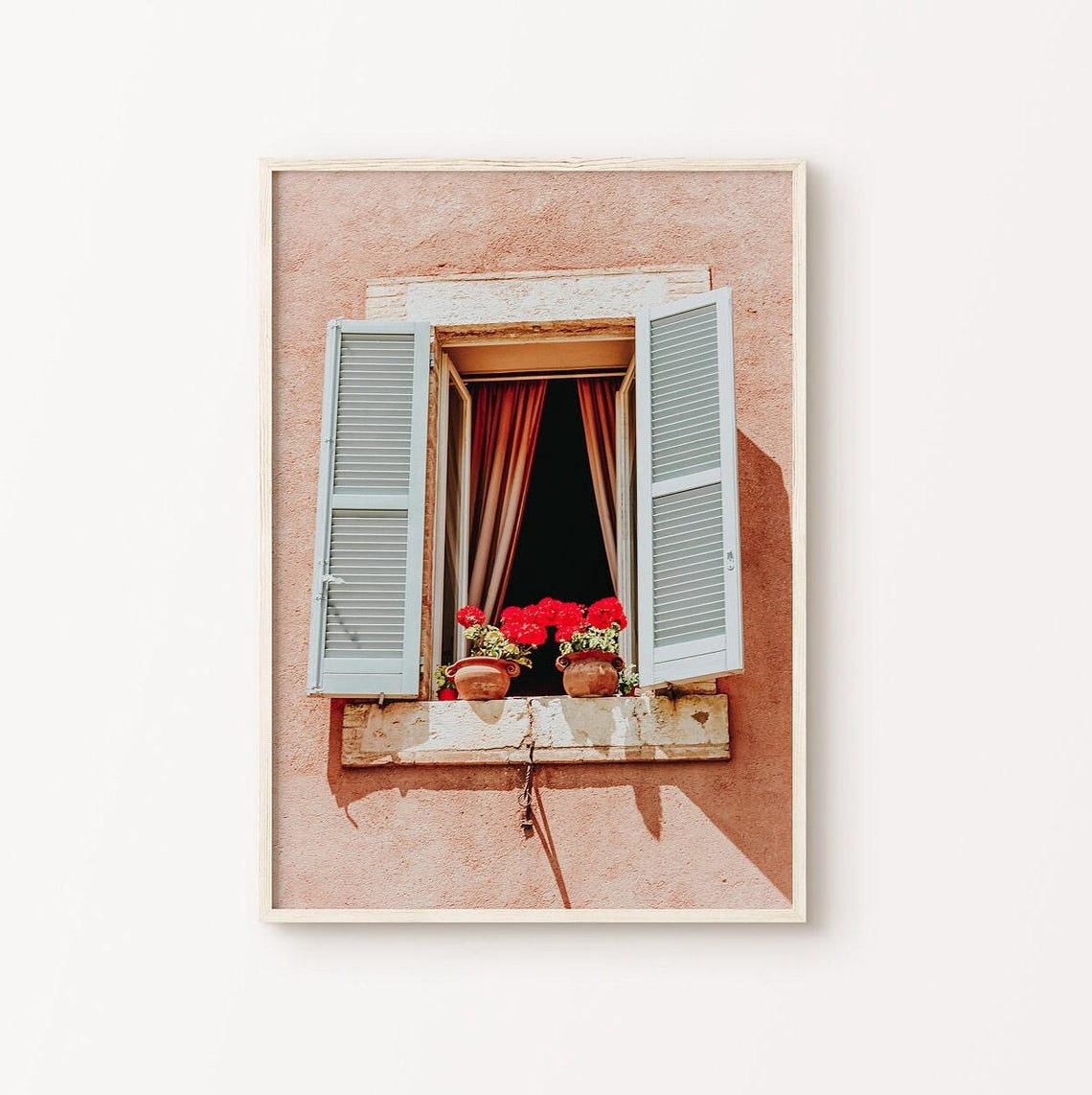 Miluva Italian Building Printable Photography, Italian Country Wall Art ...