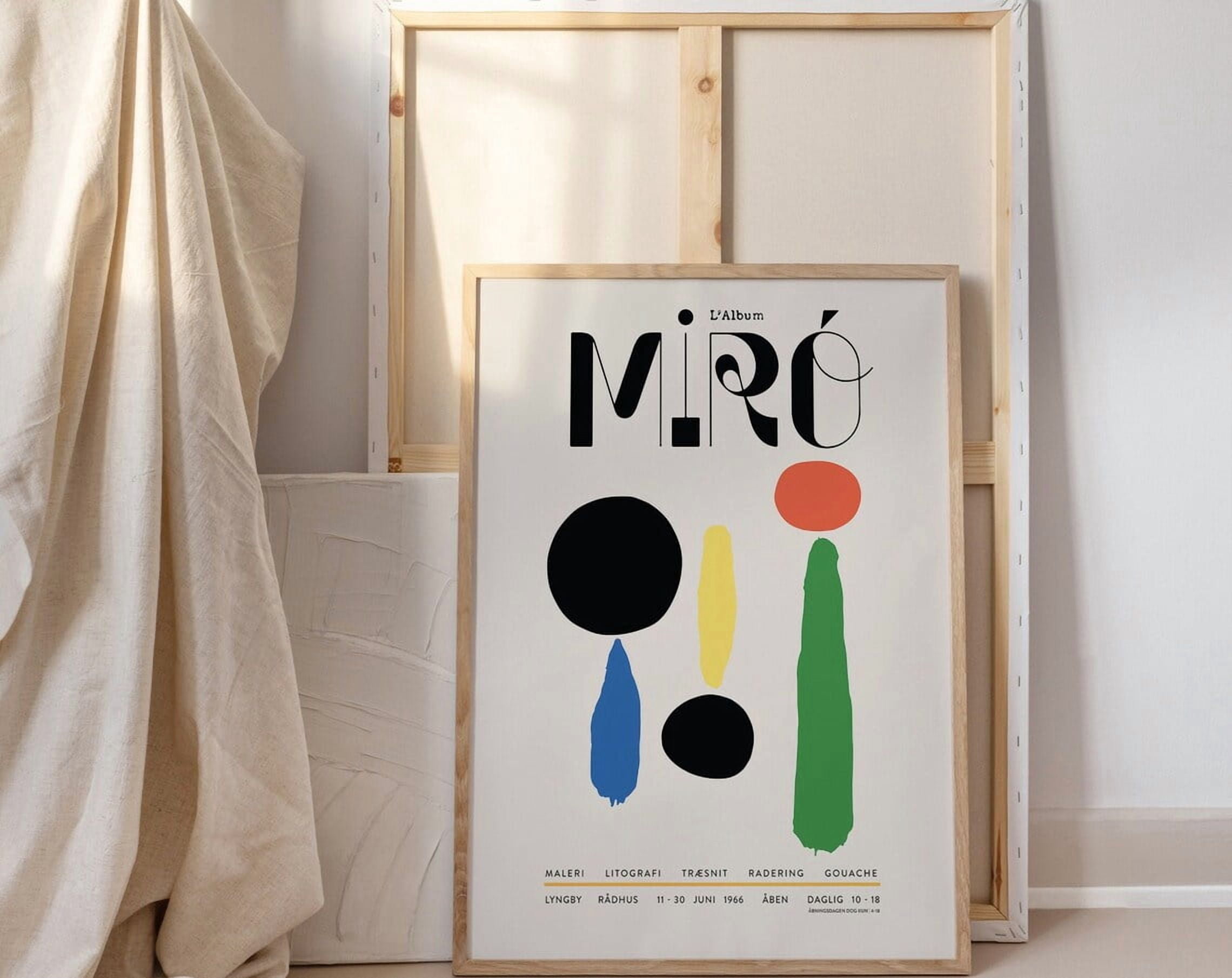 Miluva Joan Miro Exhibition Poster Poster Museum Poster Surrealism ...