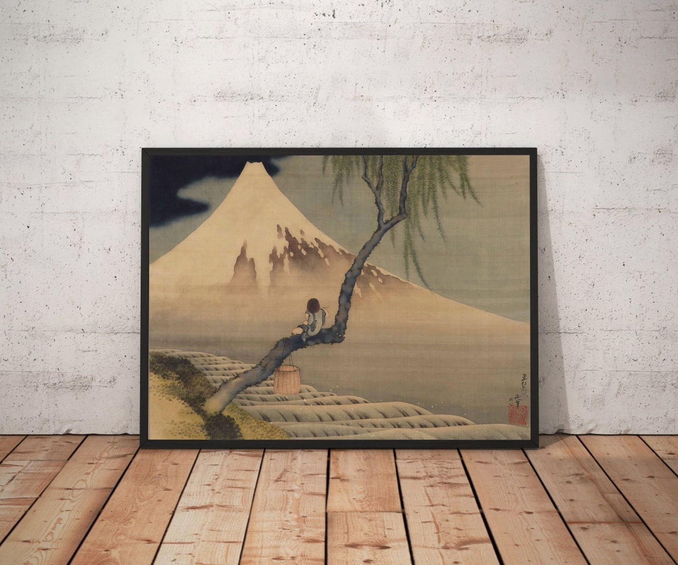 Miluva Katsushika Hokusai Poster, Japanese Wall Print, Japanese Decor ...