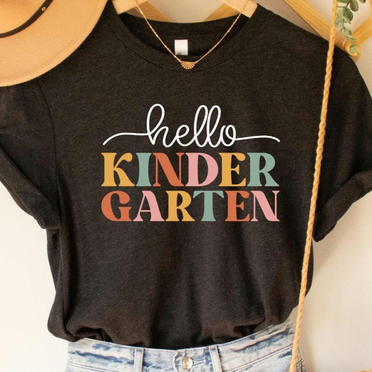 Miluva Kindergarten Shirt, Kindergarten Teacher Shirt, First Day Of ...