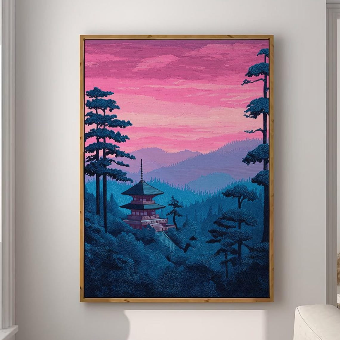 Miluva Koyasan Mount Koya Japan Historical Landscape Vacation Print ...