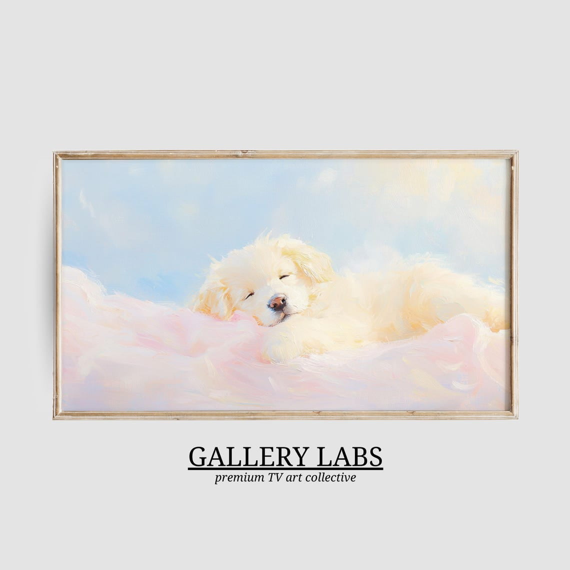 Miluva Labrador Art Girly Dog Trendy Dorm Room Decor Abstract Animal ...