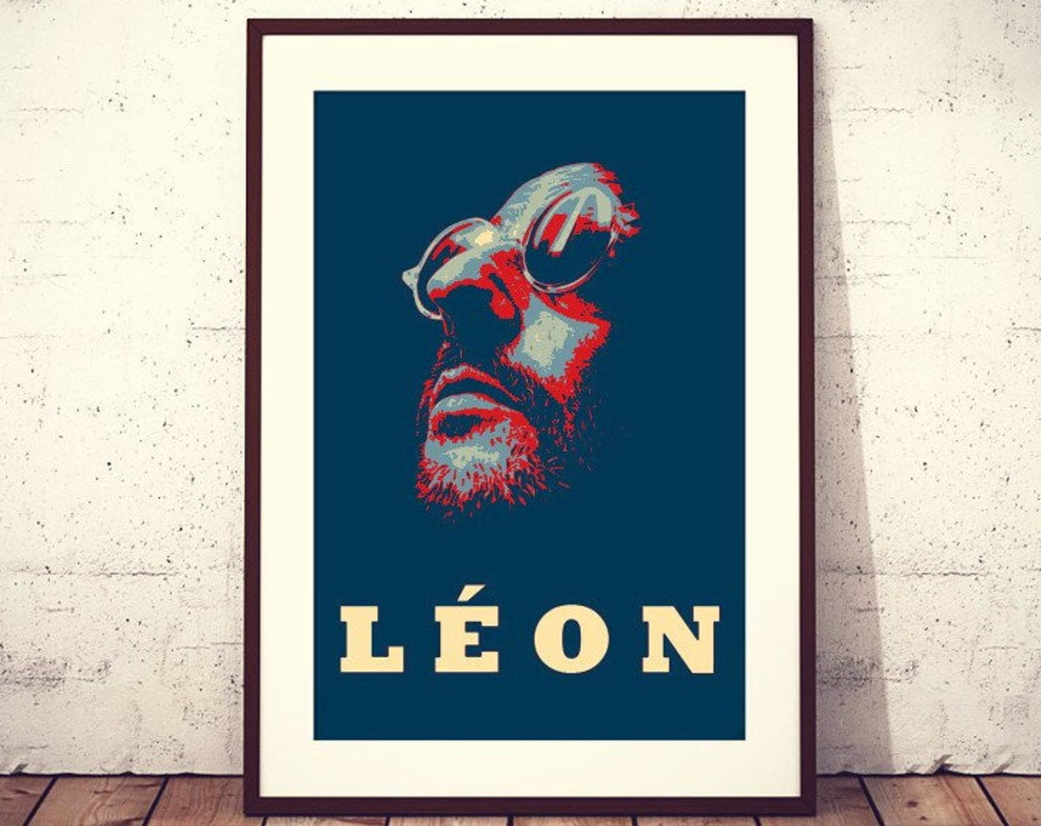 Miluva Leon The Professional, 1994 Luc Besson Action Drama Movie Poster ...