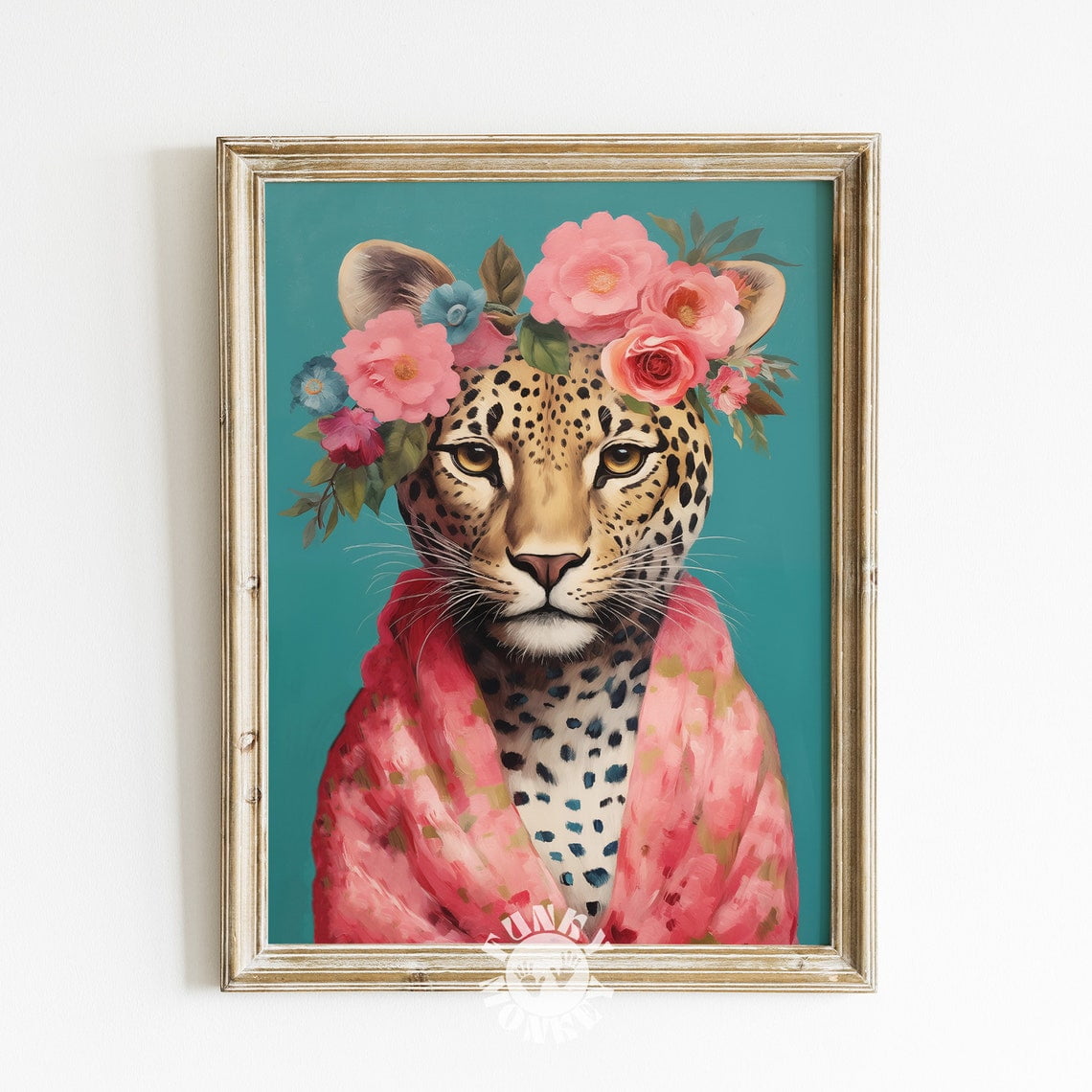 Miluva Leopard Animal Print, Maximalist Decor, Aesthetic Wall Art ...