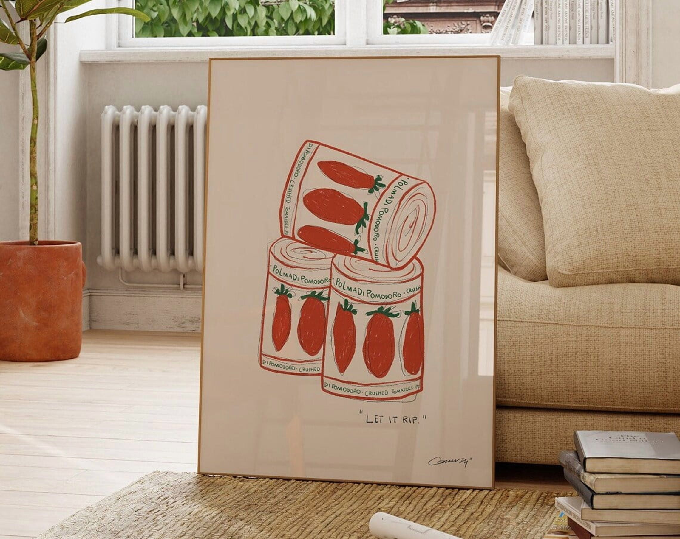 Miluva Let It Rip Poster Digital Print Kitchen Wall Art Poster The Bear ...