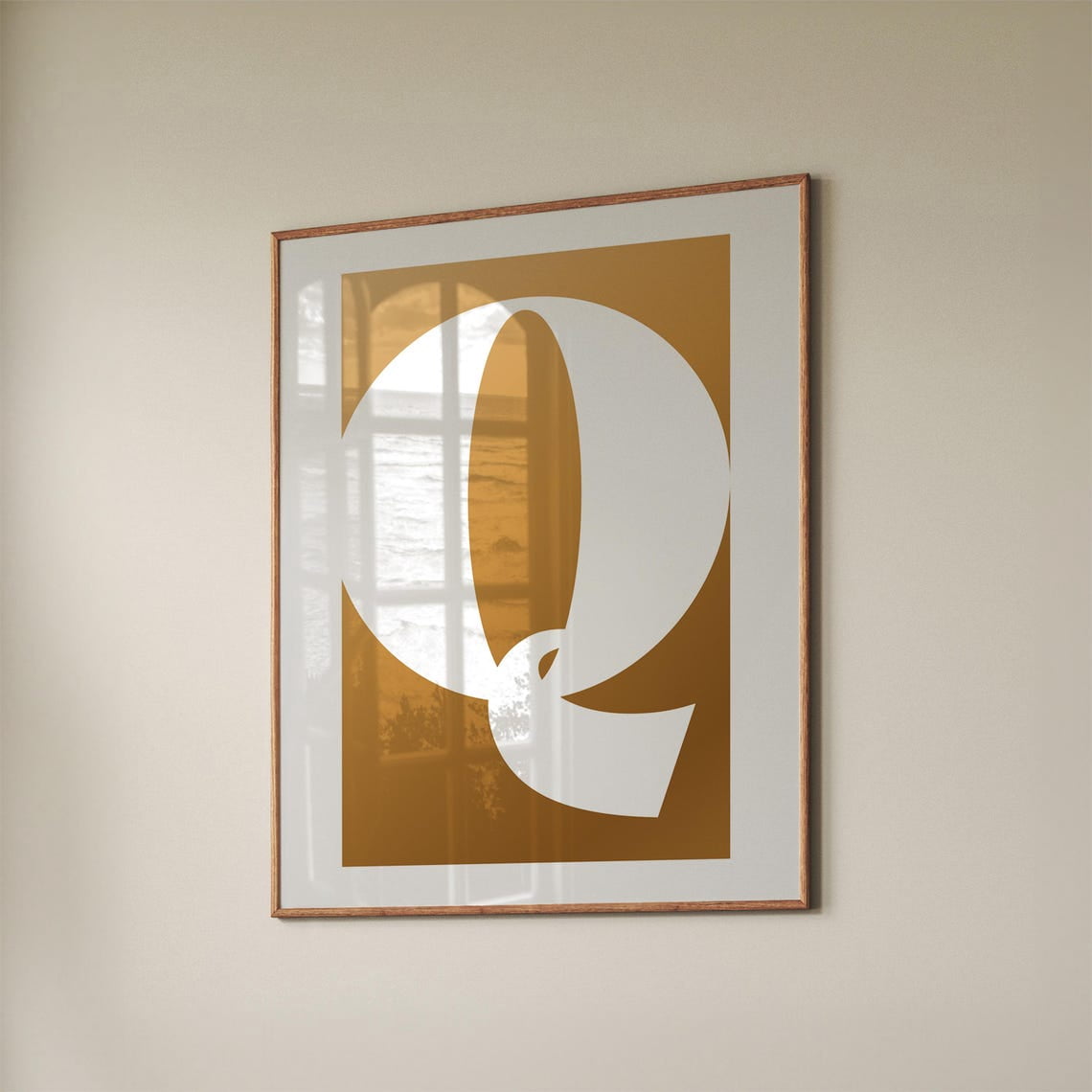 Miluva Letter Q Poster, Printable Letter Art Poster, Alphabet Wall ...