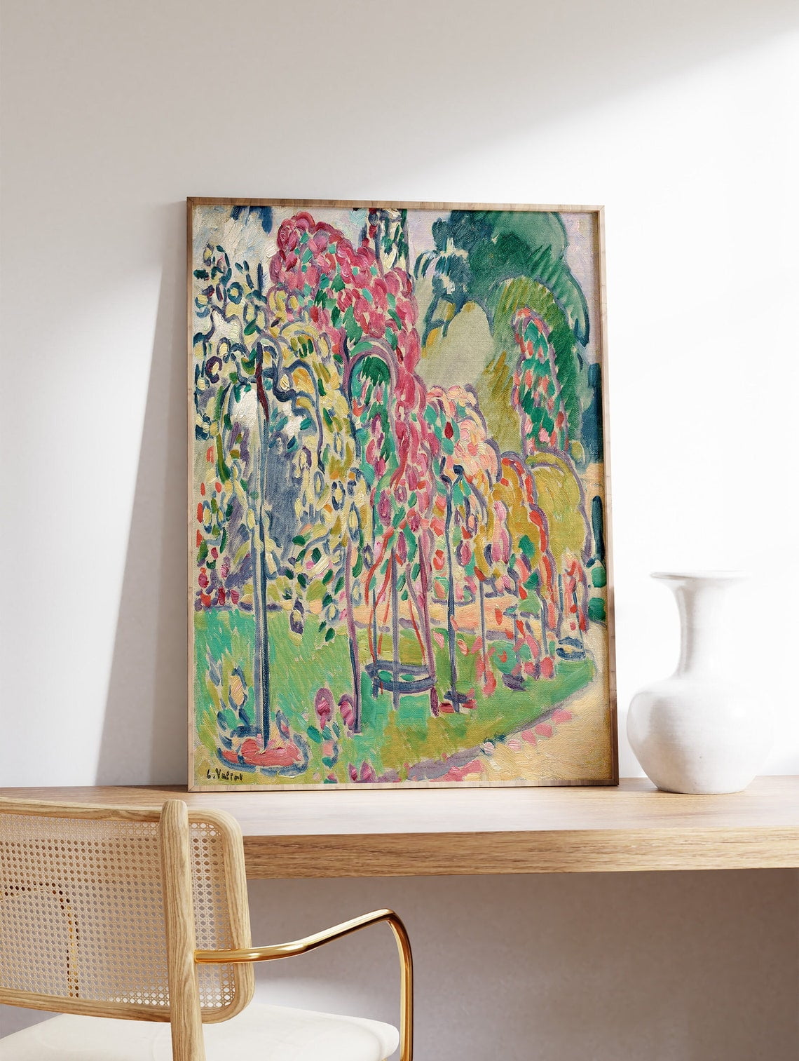 Miluva Louis Valtat Poster, Bagatelle, Fauvist Print, Expressionist Art ...
