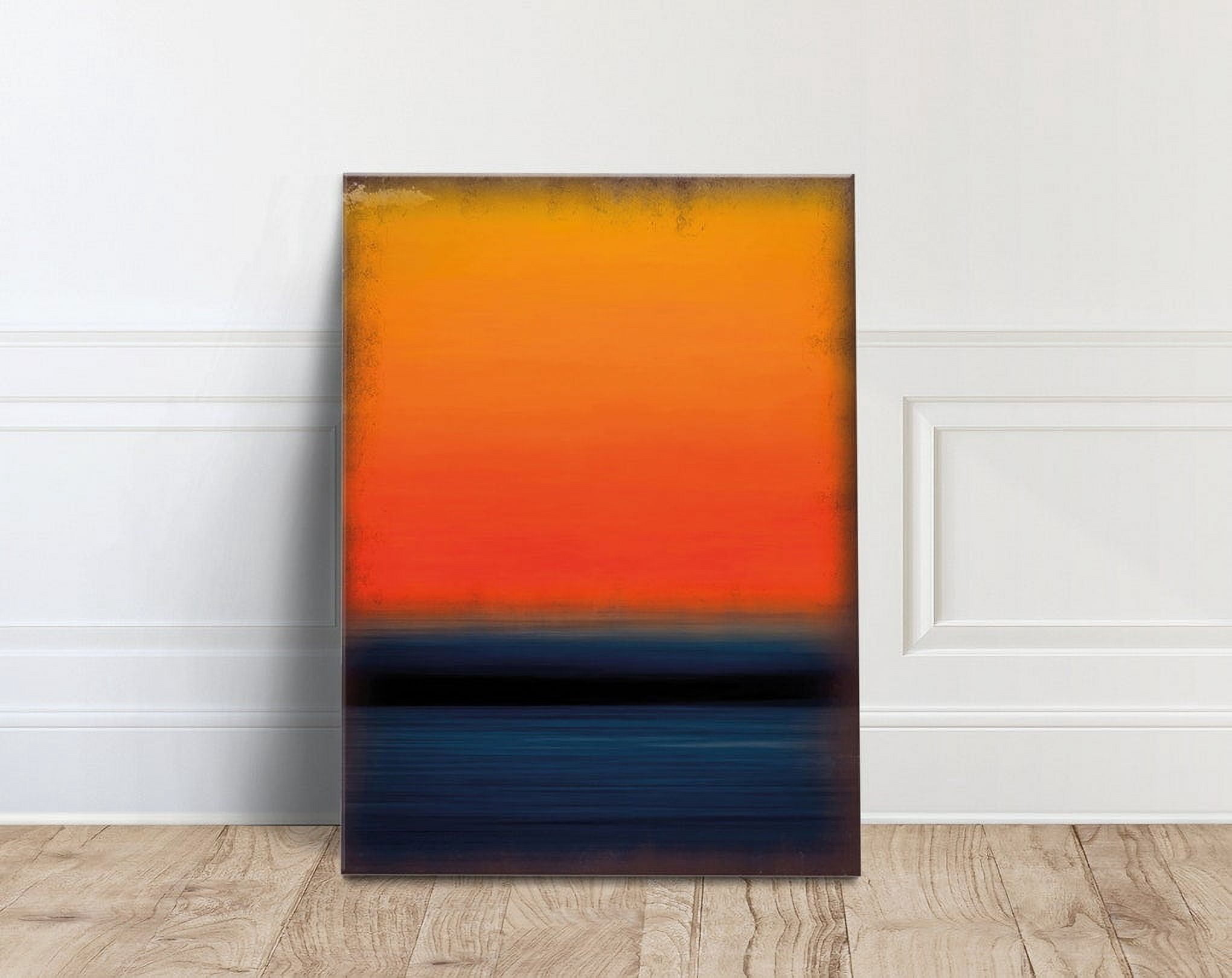 Miluva Mark Rothko Frame /Poster Art Reproduction, Rothko Reproduction ...