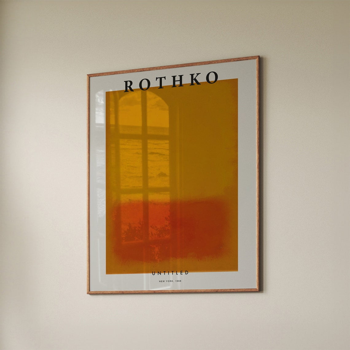 Miluva Mark Rothko Print, Exhibition Printable Poster, Rothko ...