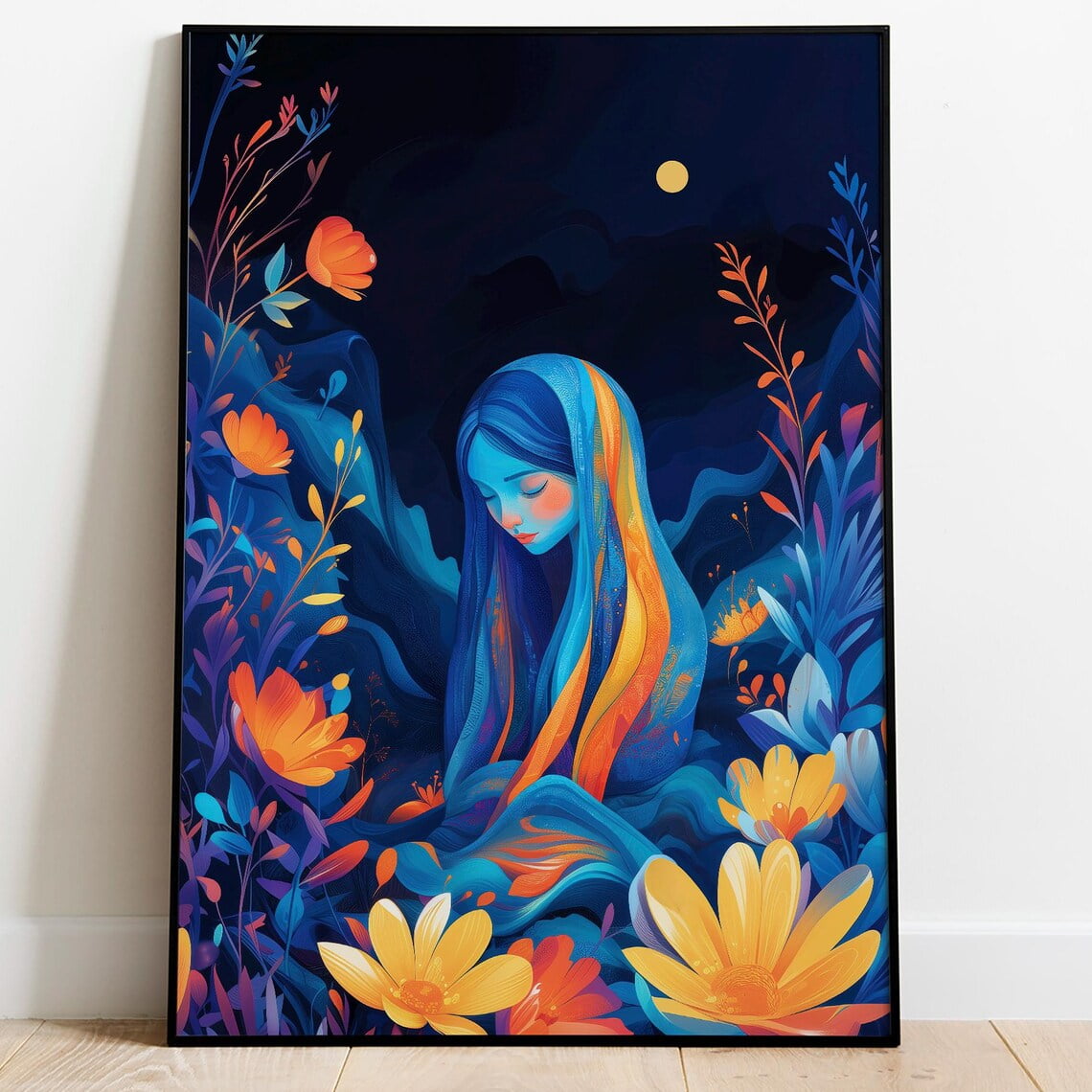 Miluva Mary Magdalene Wall Art, Maria Magdalena, Christian Art ...