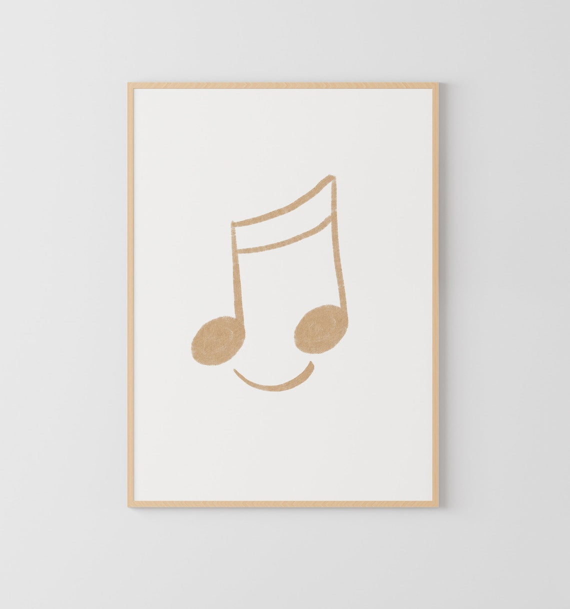 Miluva Music Poster - Happy Music Note Classroom Decor, Inspirational ...