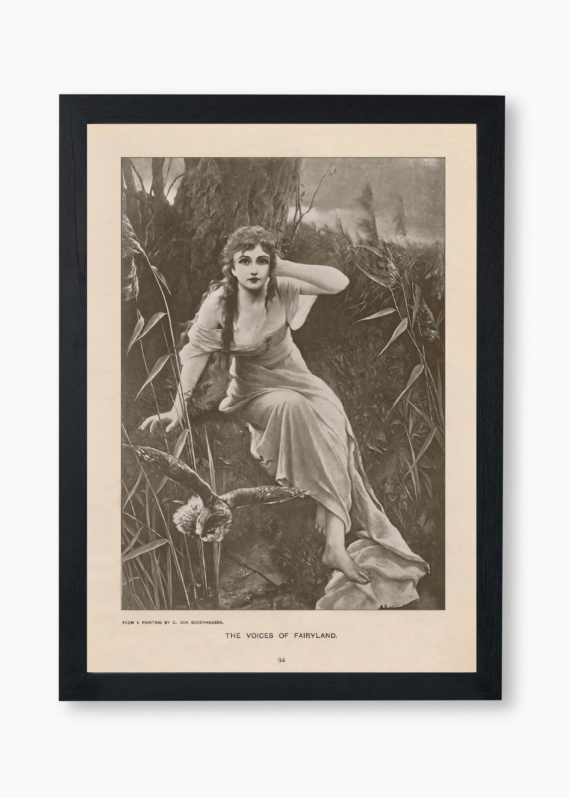 Miluva Mystical Fairyland Illustration Print By C. Von Bodenhausen ...