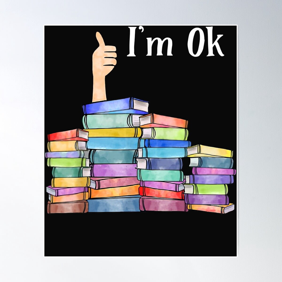 Miluva National Reading Day Reading Book Lovers I'M Ok National Book ...