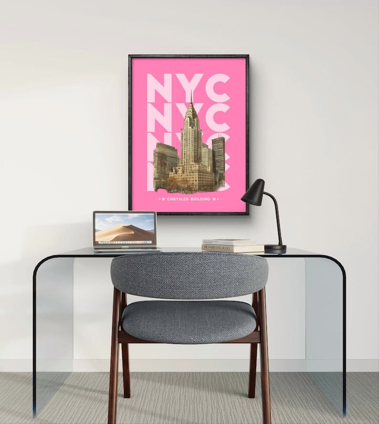 Miluva Nyc Poster, Chrysler Building Print, Downloadable Poster, Art ...