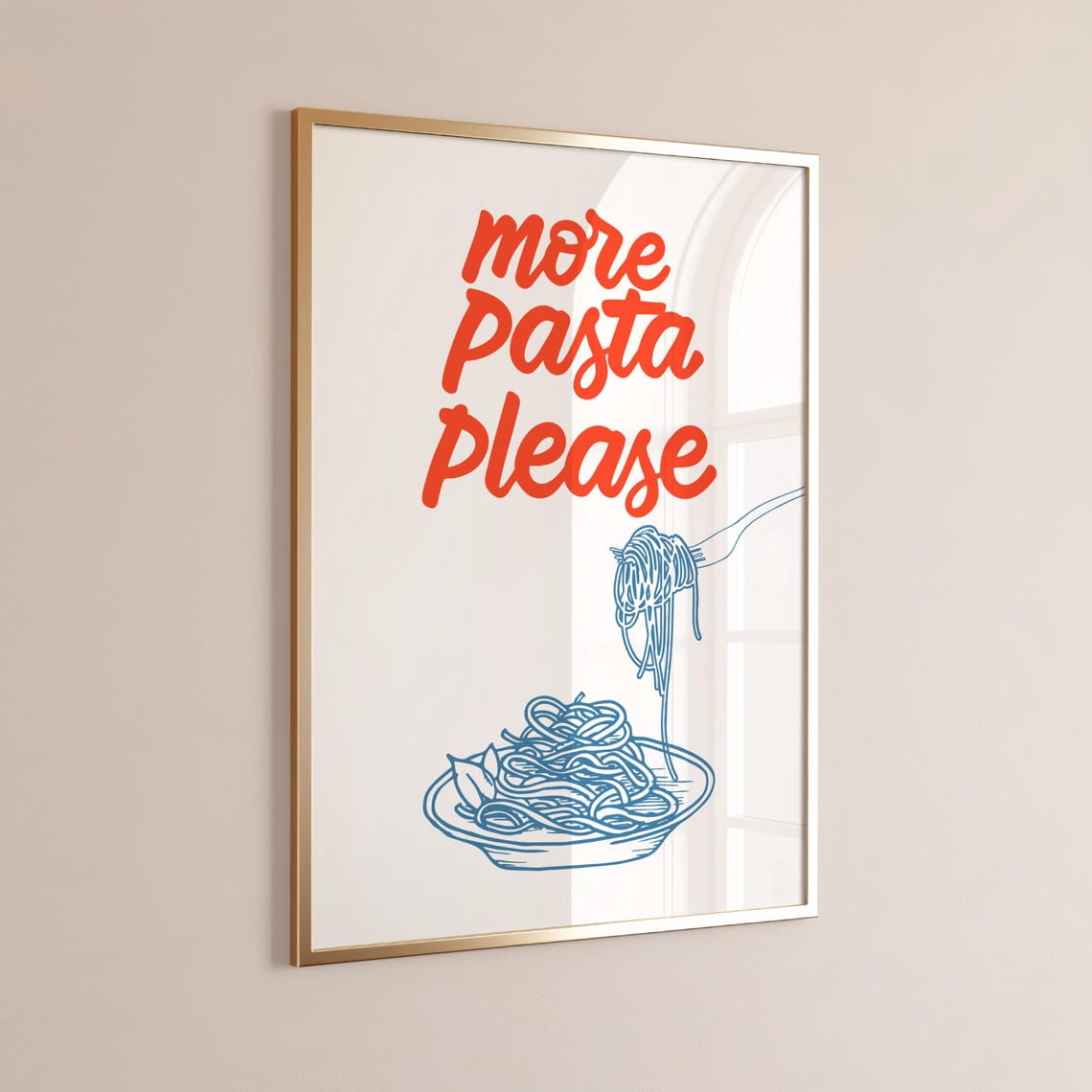 Miluva More Pasta Please Aesthetic Kitchen Decor Cooking Art Kitchen ...