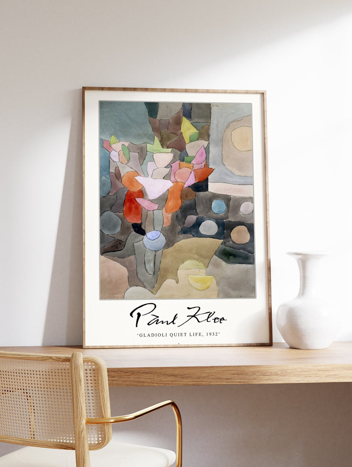 Miluva Paul Klee Exhibition Poster, Gladioli Quiet Life, Paul Klee Art ...