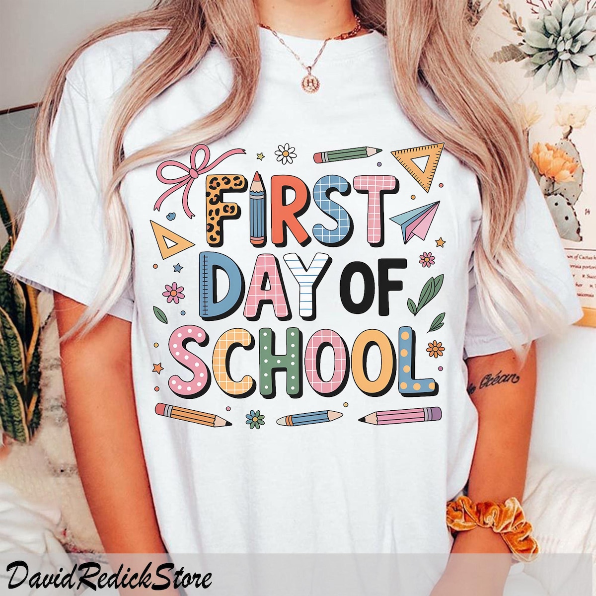 Miluva Pencil First Day Of School , Back To School , Teacher , Preppy ...