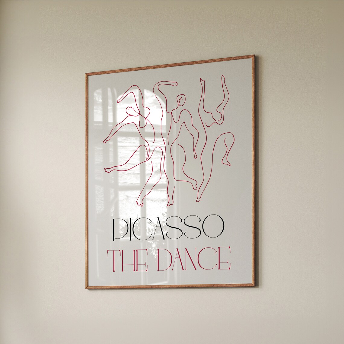 Miluva Picasso Dance Print, Modern Picasso Line Art Print, Vintage Wall ...