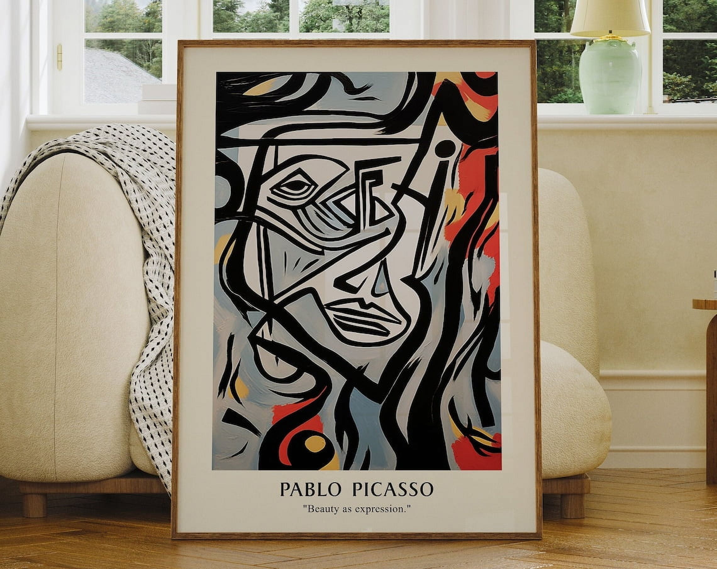 Miluva Picasso Print Line Art, Bauhaus Print, Best Gifts For Women ...