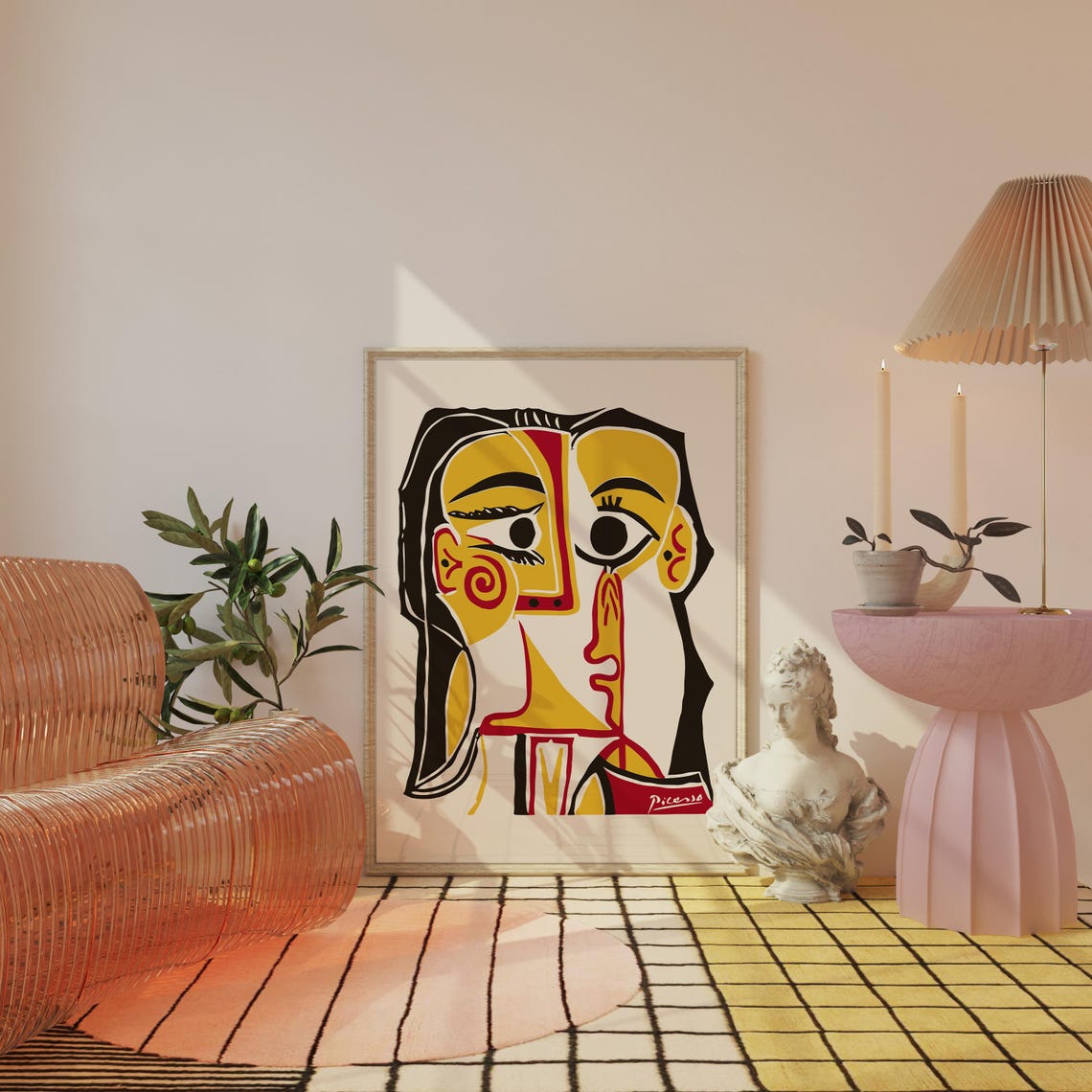 Miluva Picasso Prints, Housewarming Gift, Pablo Picasso Abstract Print ...