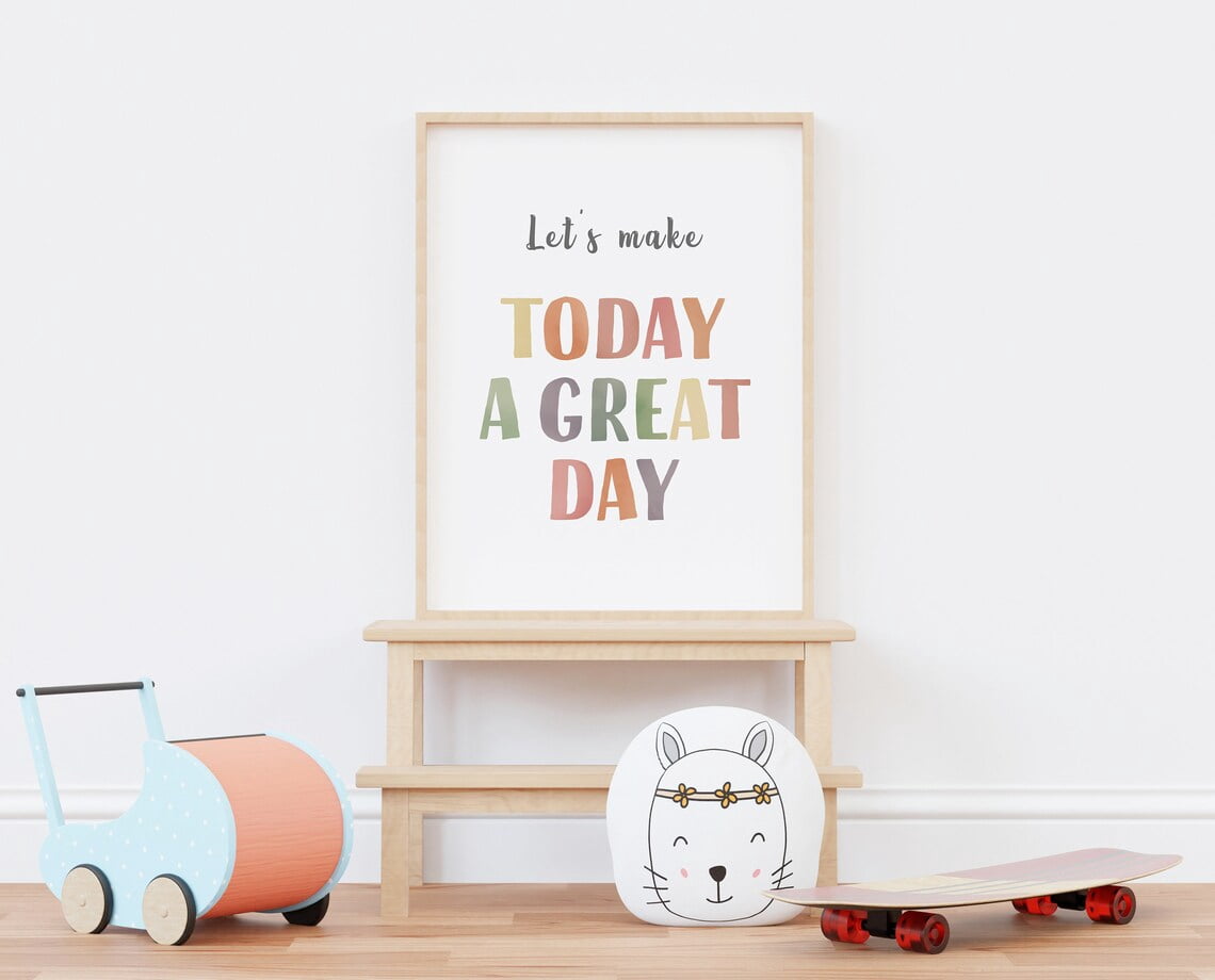 Miluva Playroom Sign, Rainbow Classroom Poster, Educational Posters ...