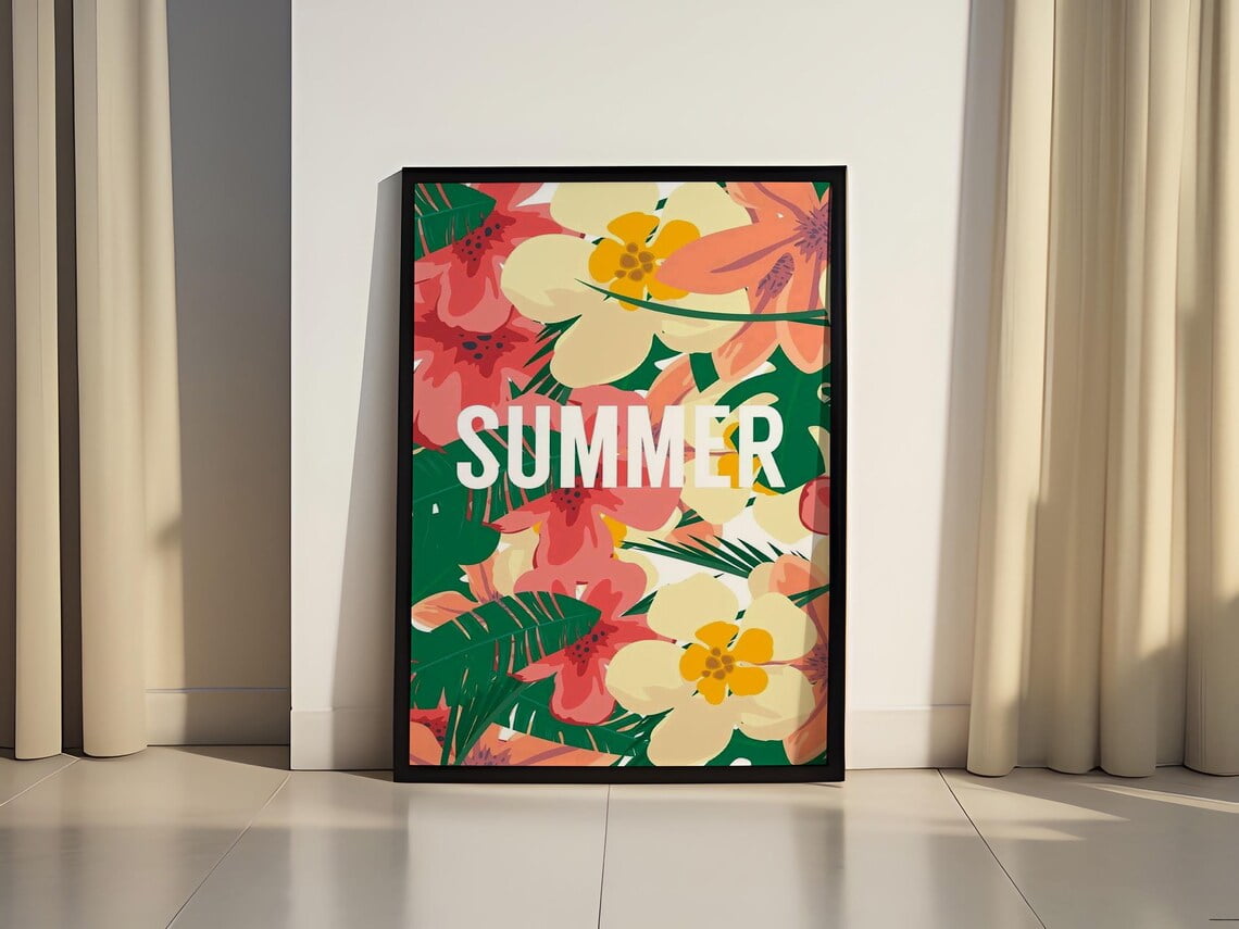 Miluva Positive Aesthetic Poster Time For Rest And Relaxation, Colorful ...