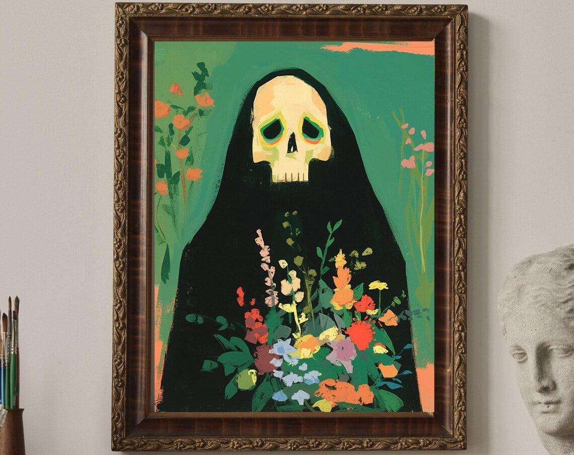 Miluva Practically Pretty No.2 - Unique Art Print Decor For Living Room ...